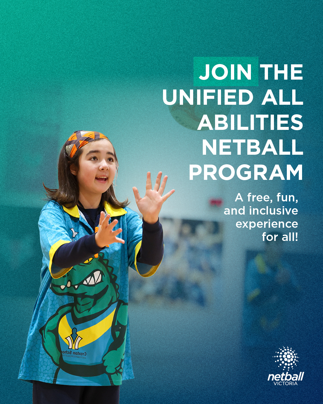 All Abilities Unified Program Social Tile - Netball VIC